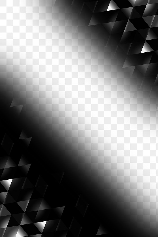 Black prism pattern design element | Free PNG - rawpixel