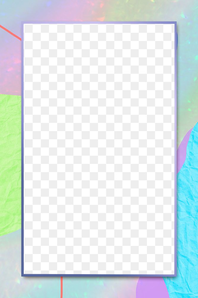 Neon green frame png 90s | Free PNG - rawpixel