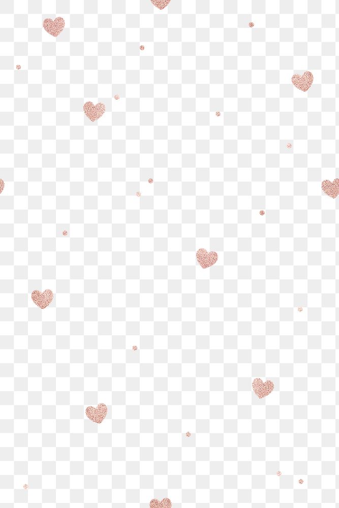 Seamless pink heart pattern design | Free PNG - rawpixel