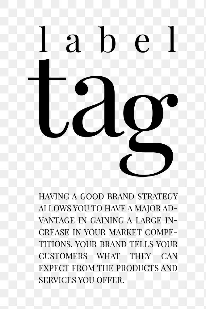 Png label tag brand design | Free PNG Sticker - rawpixel