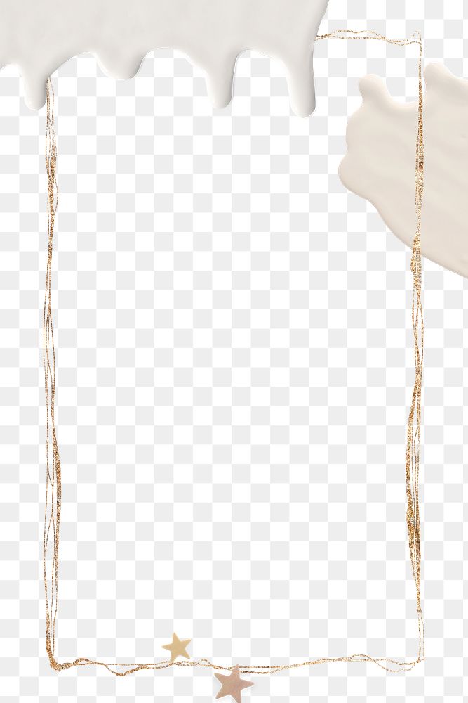 Shimmer png frame gold star | Free PNG - rawpixel