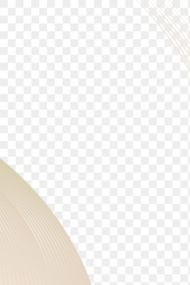 Beige curve abstract png background | Free PNG - rawpixel