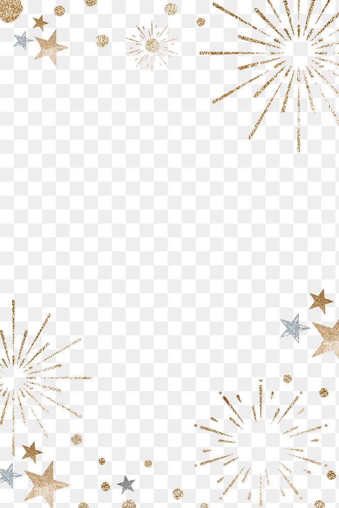 Glittery firework frame png transparent | Free PNG - rawpixel