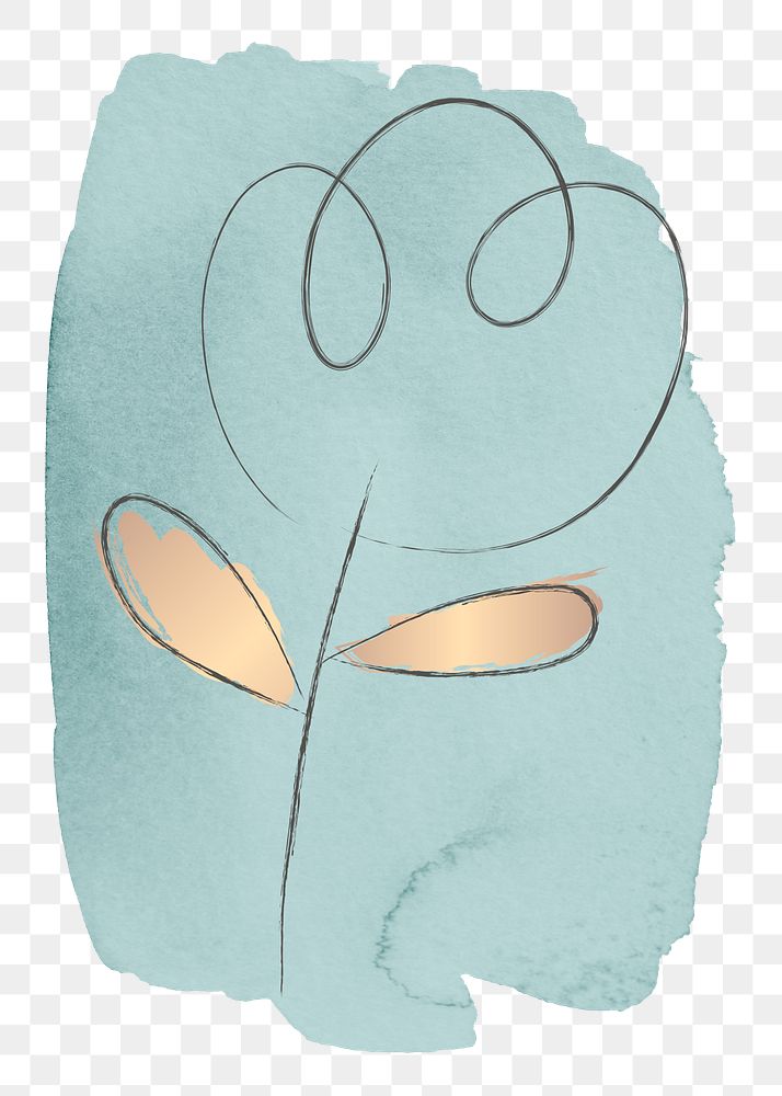 PNG patch with line art | Premium PNG Sticker - rawpixel