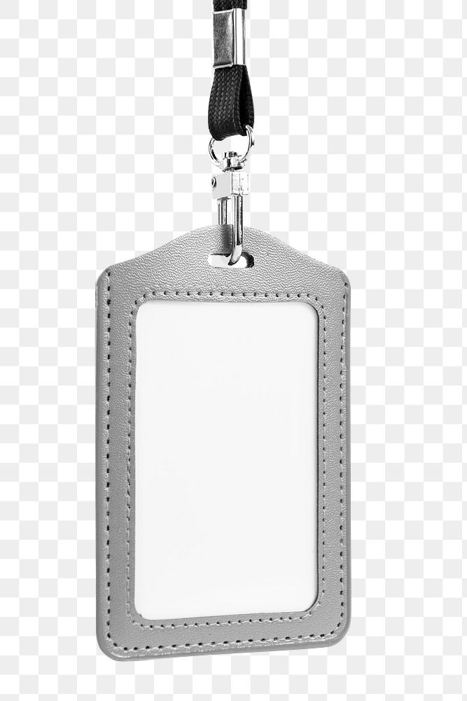 Blank ID badge on transparent | Premium PNG - rawpixel