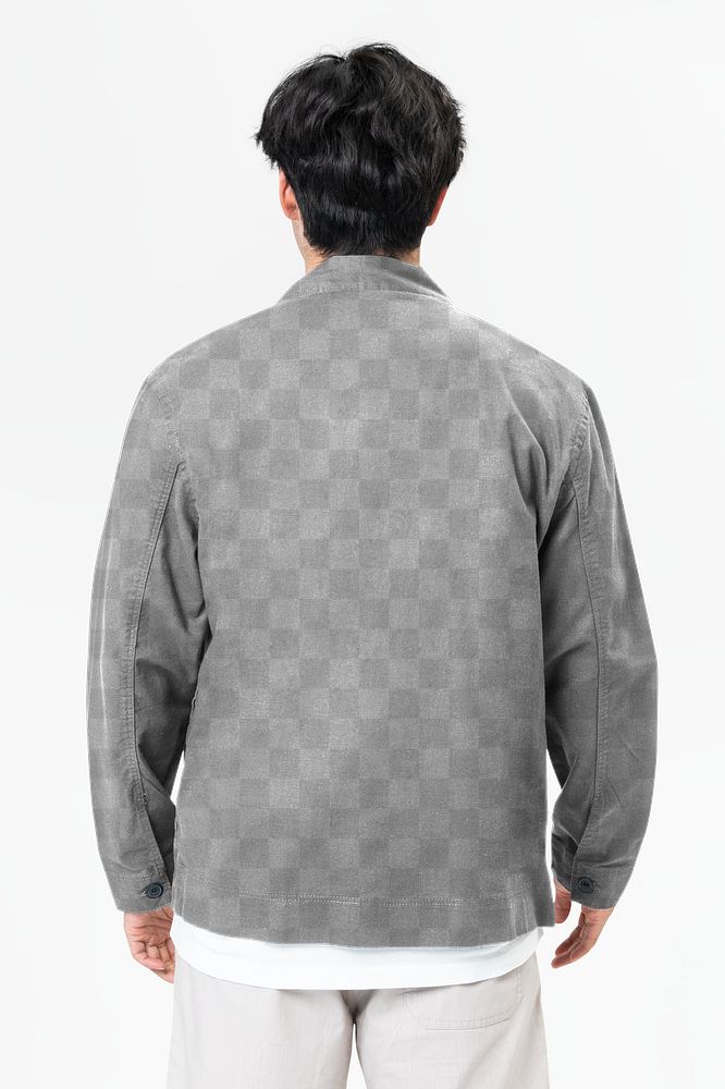 Jacket png mockup transparent men’s | Free PNG - rawpixel