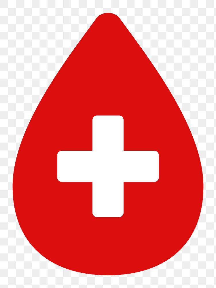 Blood bank medical png icon | Free PNG Sticker - rawpixel