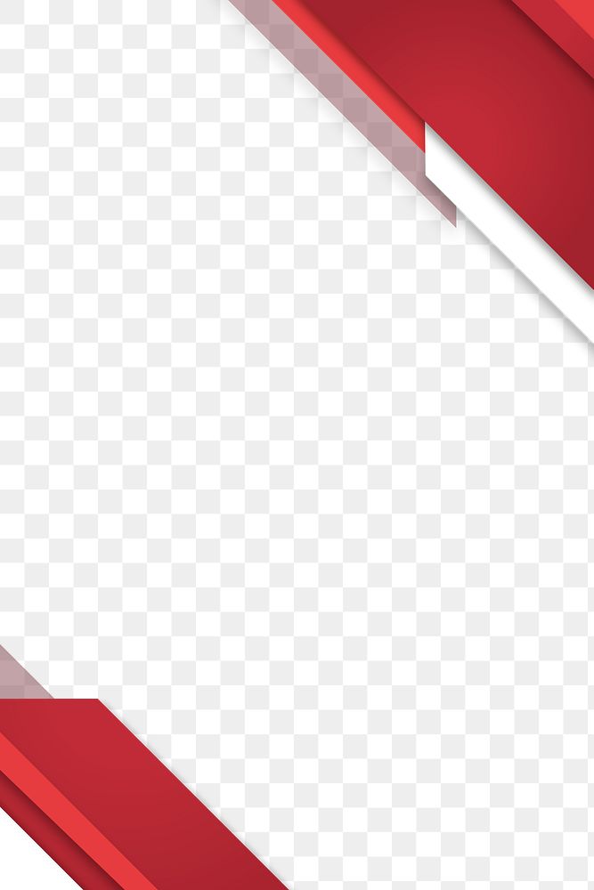 Red business border png background, | Premium PNG - rawpixel