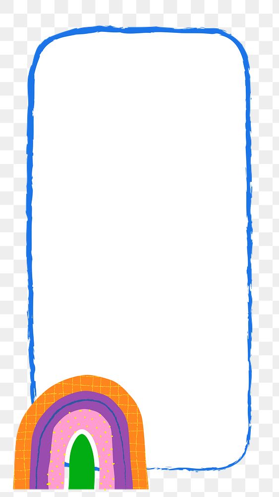 Cute frame PNG sticker, funky | Free PNG - rawpixel