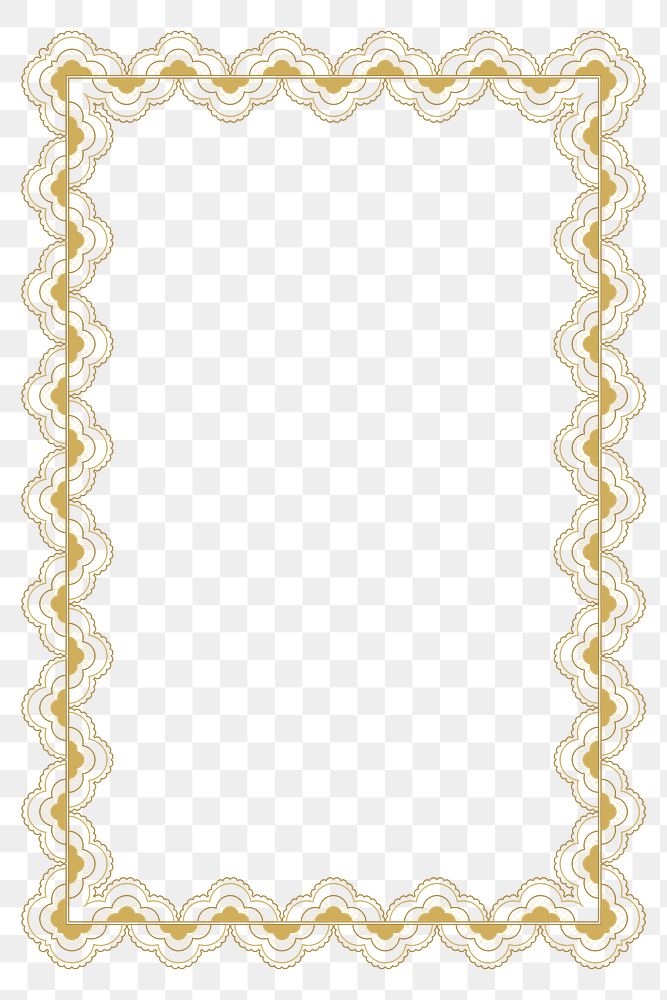 Floral lace frame png transparent, | Free PNG - rawpixel