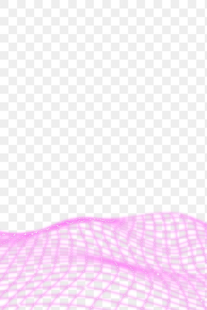 Pink 3D wave pattern design | Free PNG - rawpixel