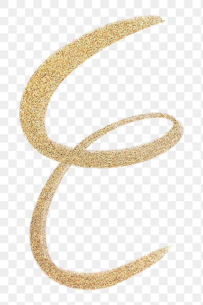 Glittery Letter E Cursive PNG Images | Free Photos, PNG Stickers ...
