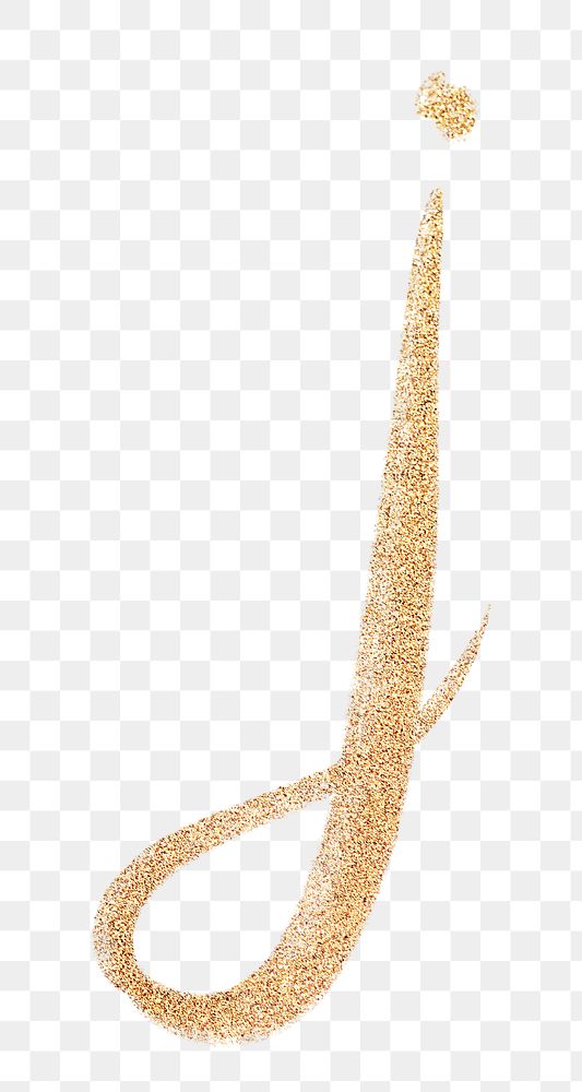 Letter J cursive typography png | Free PNG - rawpixel