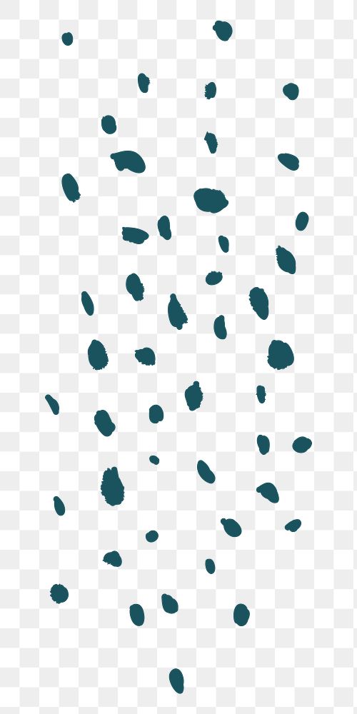 Png hand drawn dotted pattern | Premium PNG Sticker - rawpixel