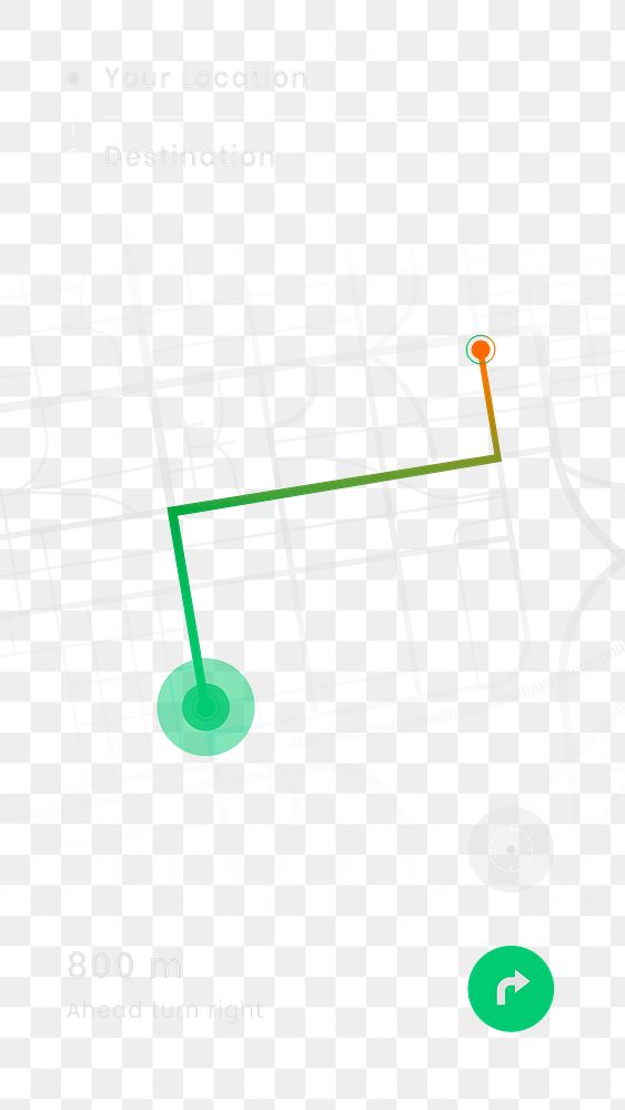 Png car navigation map screen | Free PNG - rawpixel