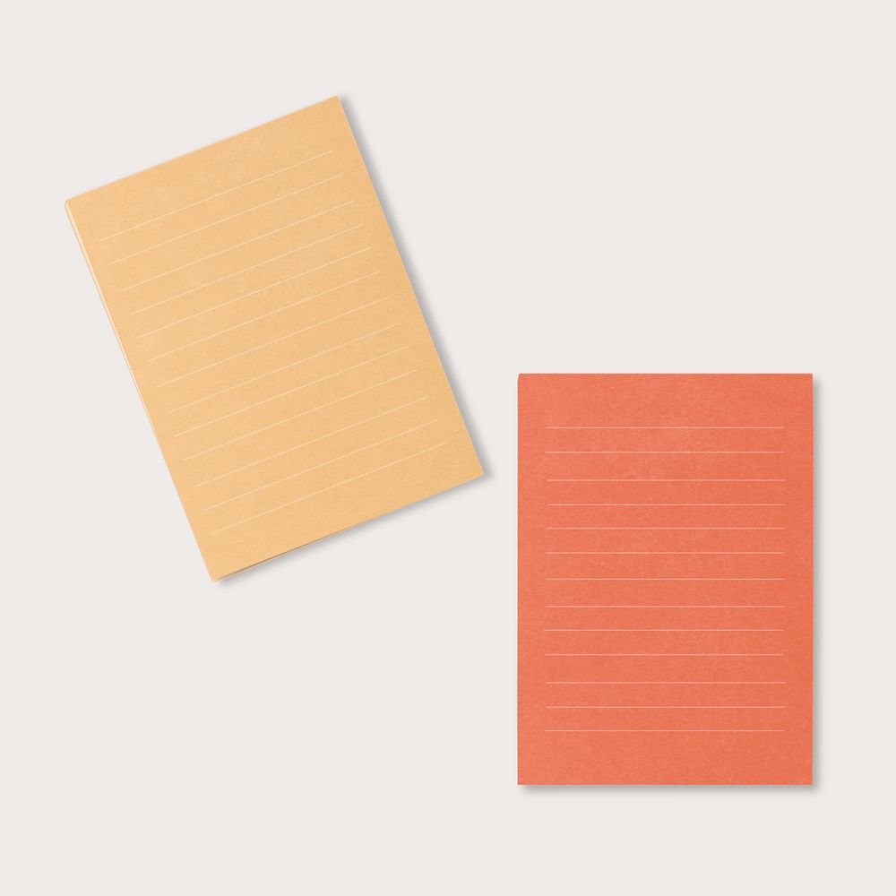 Lined note paper mockup, editable | Premium Mockup Generator - rawpixel