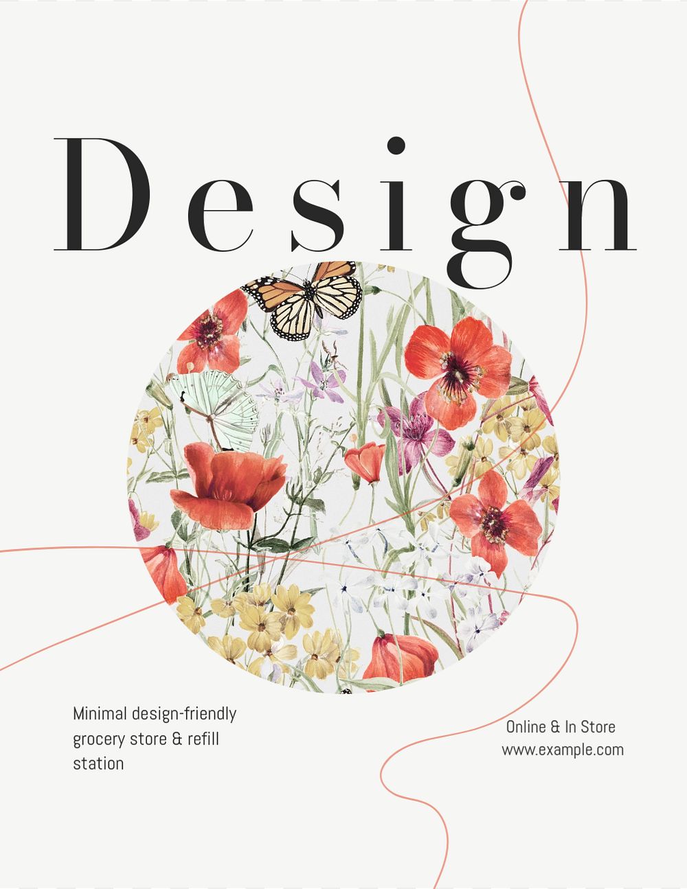 Grocery and refill station flyer | Premium Editable Template - rawpixel