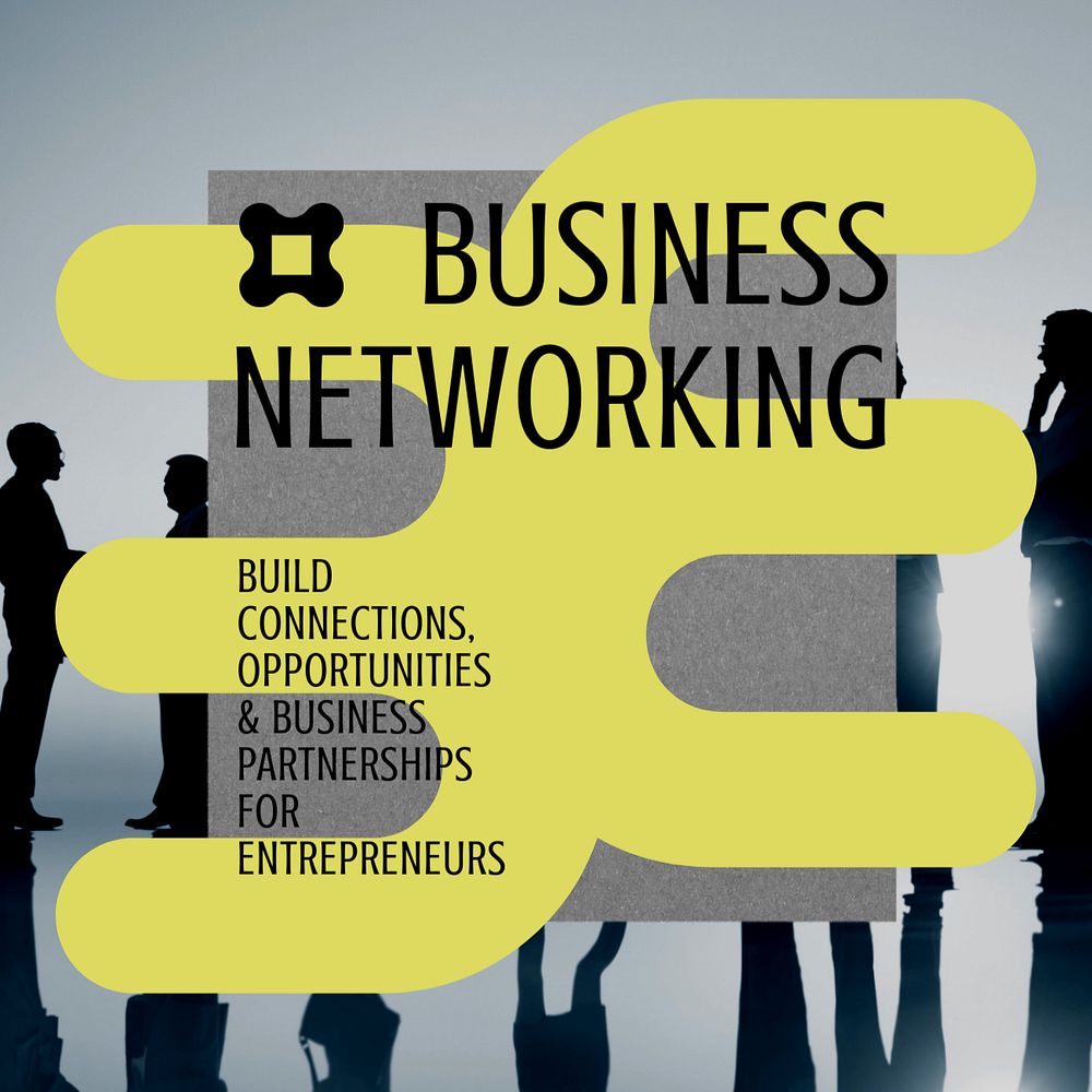 Business networking Instagram ad template | Premium Editable Template ...