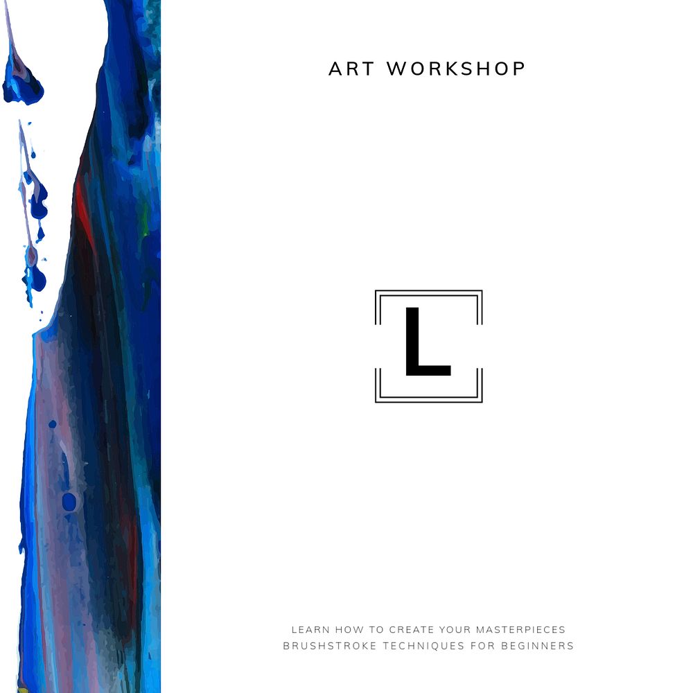 Abstract colorful Instagram post template, | Premium Editable Template ...