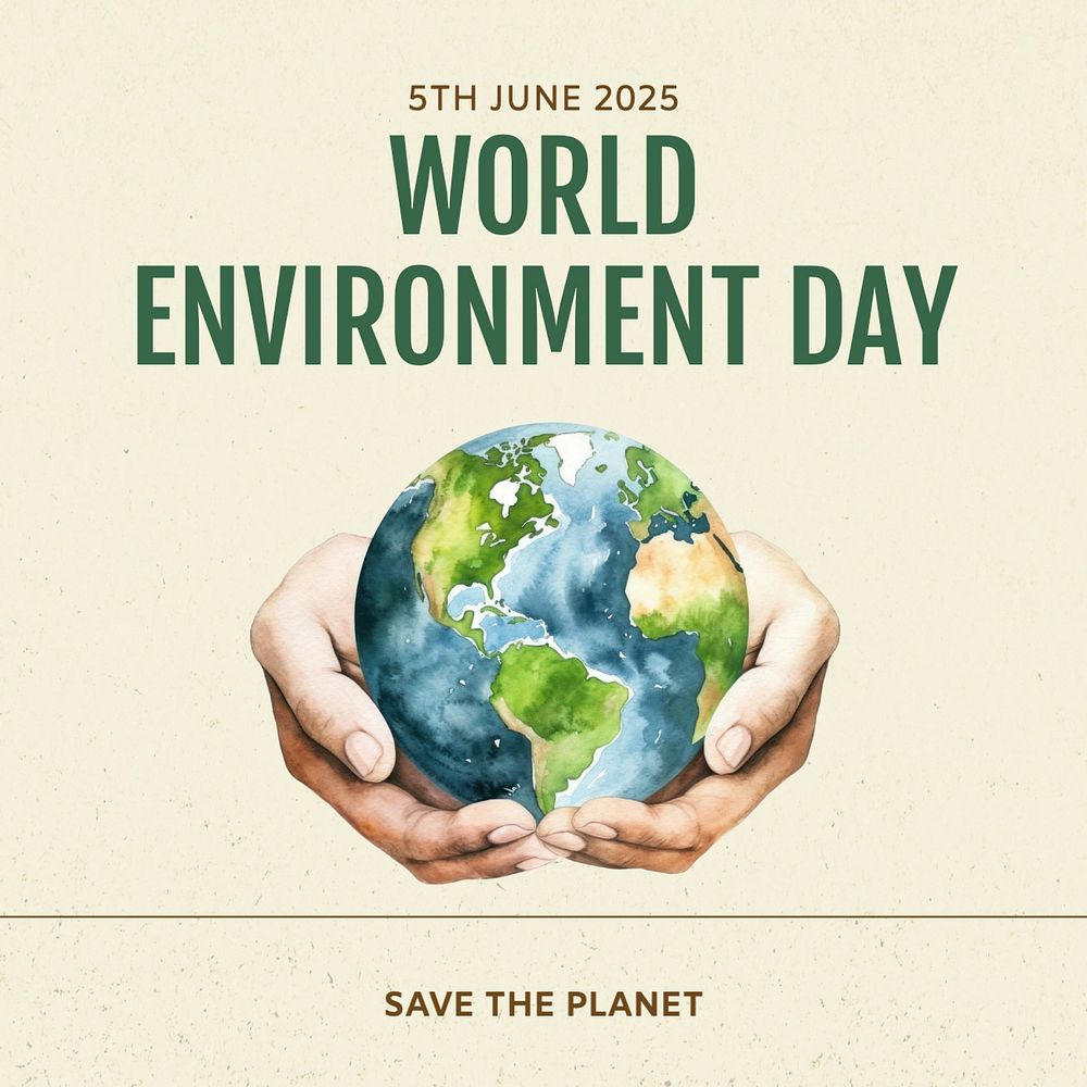 World environment day Instagram post | Premium Editable Template - rawpixel