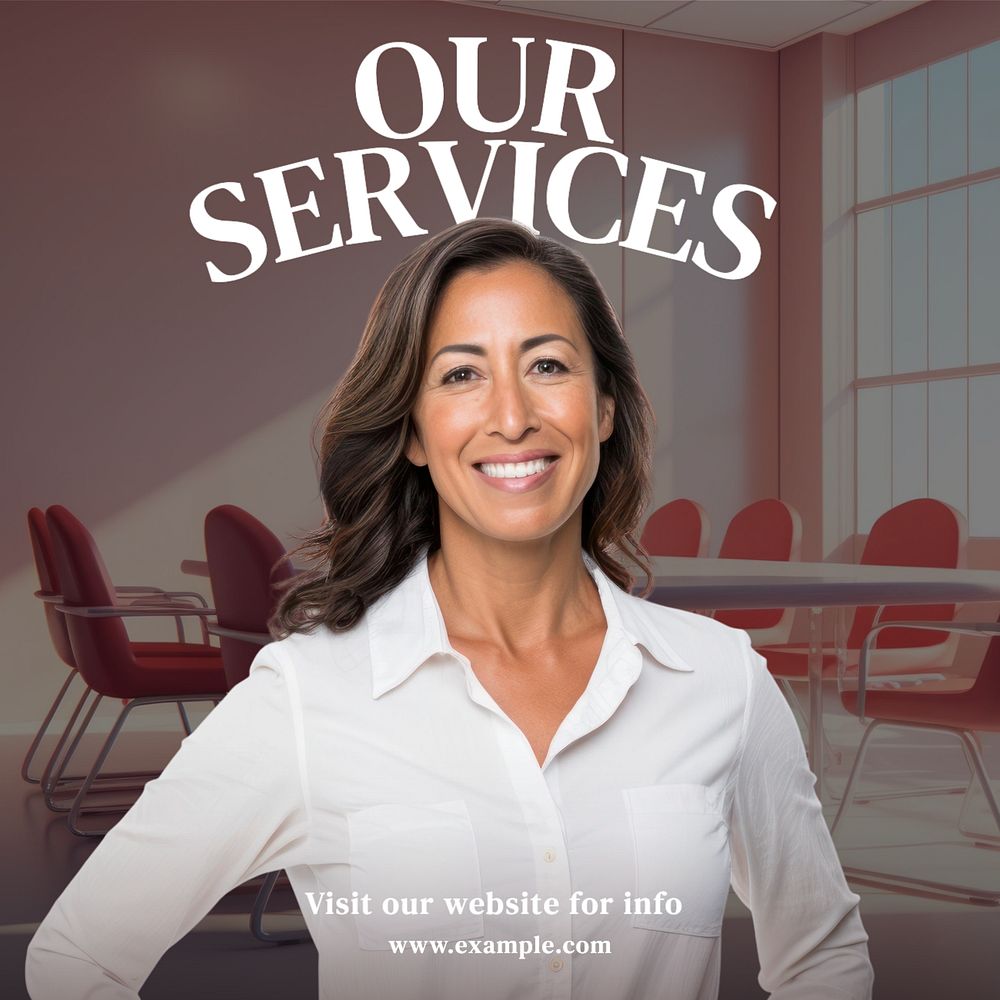 Our services Facebook post template, | Premium Editable Template - rawpixel