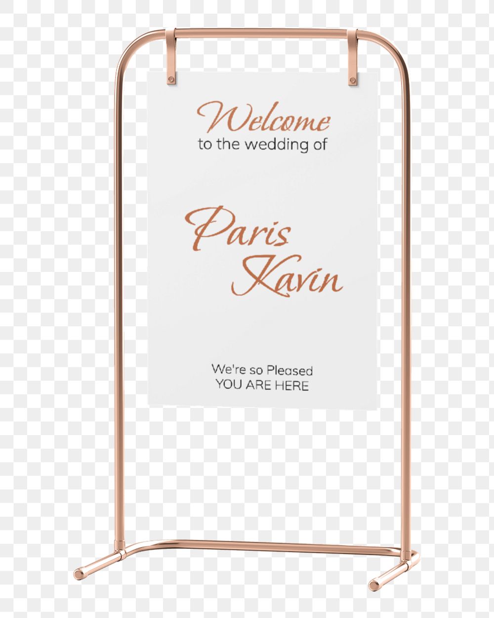 3D poster stand sign mockup | Premium - rawpixel