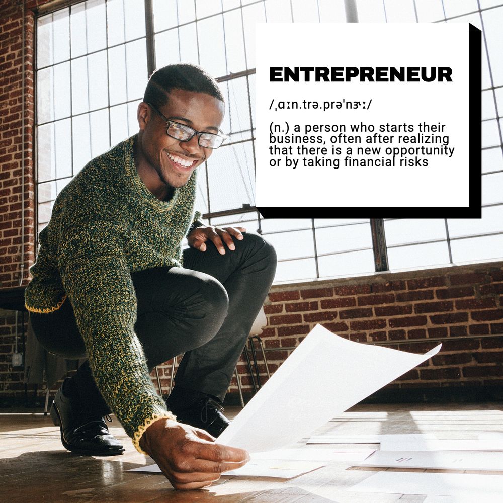 Entrepreneur Instagram post template | Premium Editable Template - rawpixel