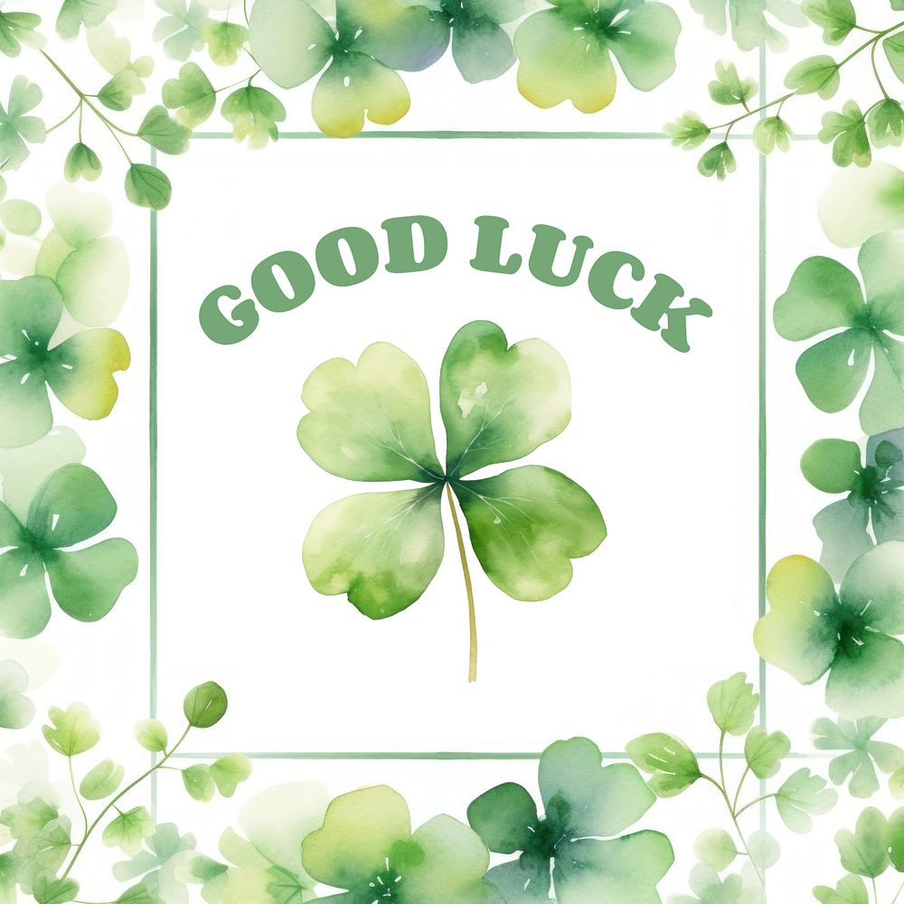 Good luck Instagram post template | Premium Editable Template - rawpixel