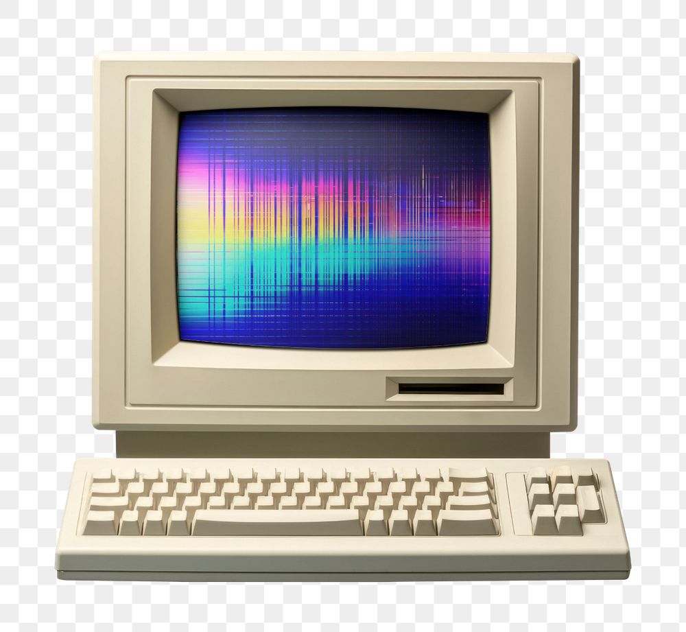 Vintage computer screen png mockup | Premium - rawpixel