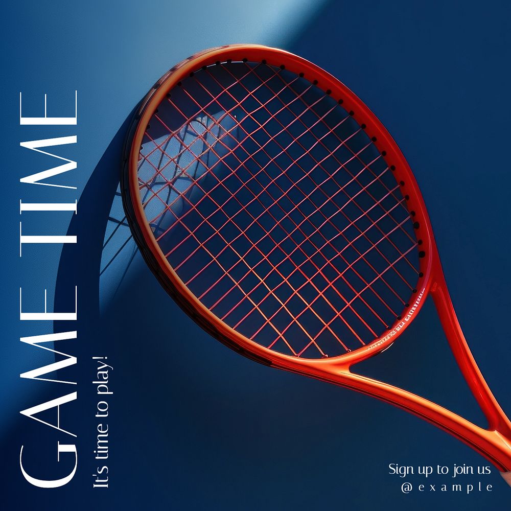 Game time Facebook post template | Premium Editable Template - rawpixel