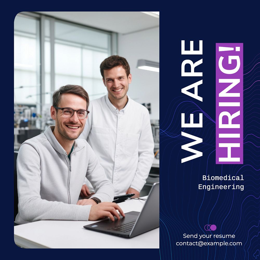 We are hiring Facebook post | Premium Editable Template - rawpixel