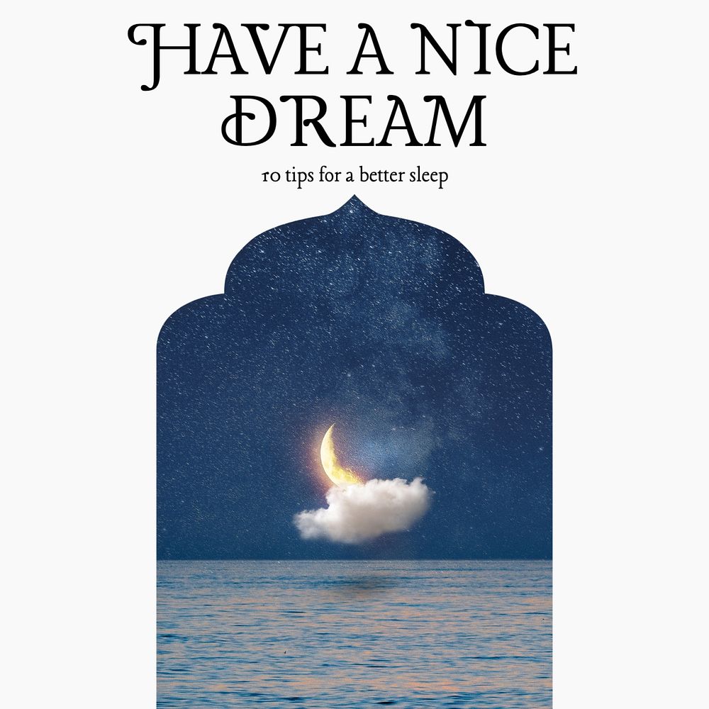 Nice dream Instagram post template | Premium Editable Template - rawpixel