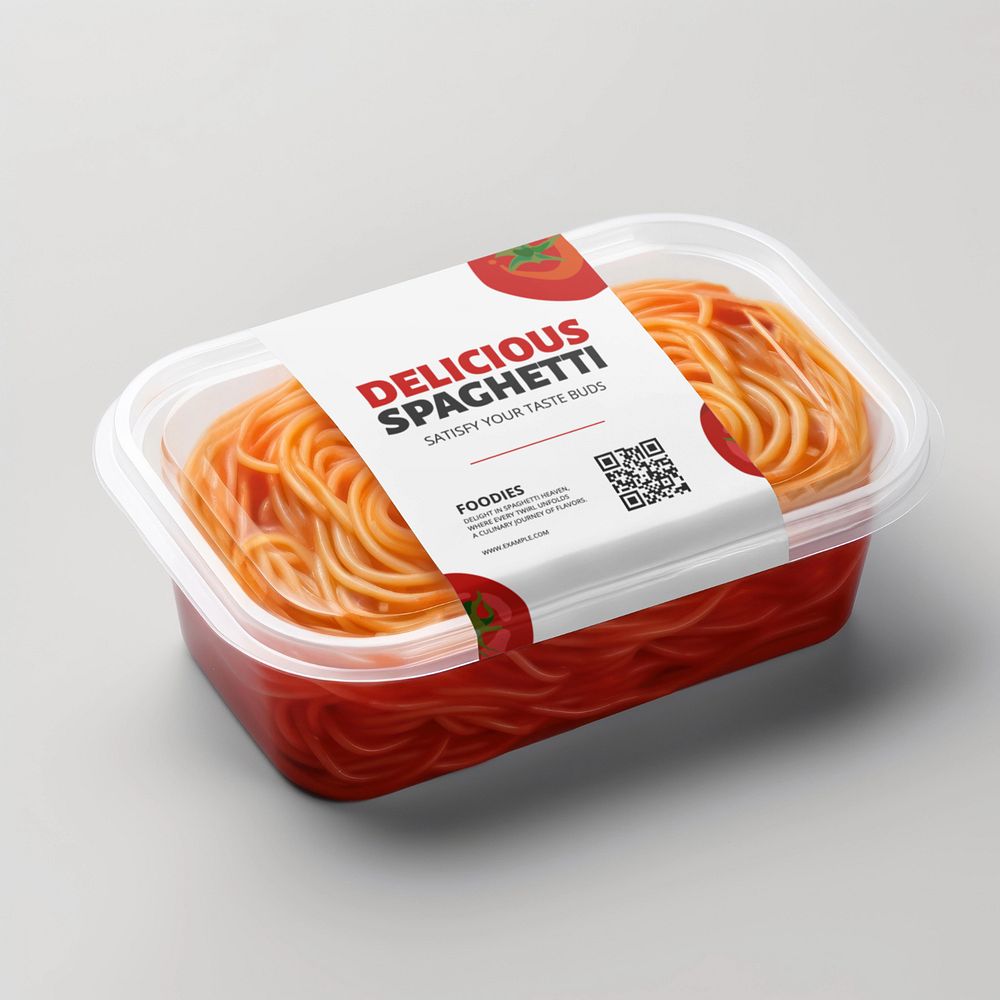 Food box label mockup, editable | Premium Mockup Generator - rawpixel