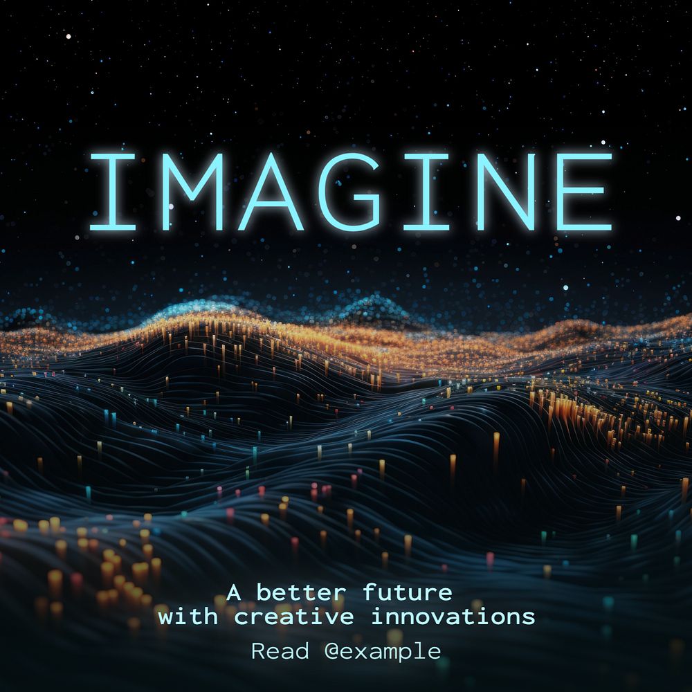 Creative innovations Instagram post template | Premium Editable ...