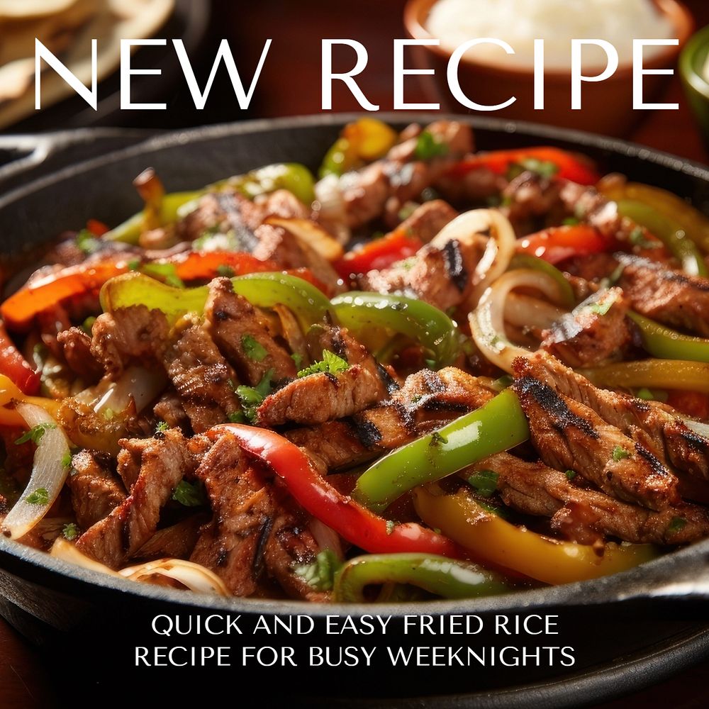 New recipe Instagram post template | Premium Editable Template - rawpixel