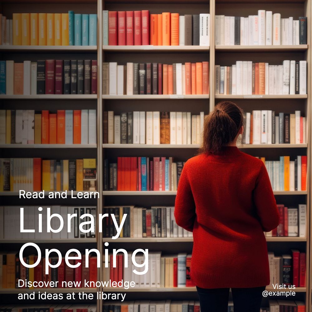 Student library Designs | Free Editable Templates, Logos, Mockups ...