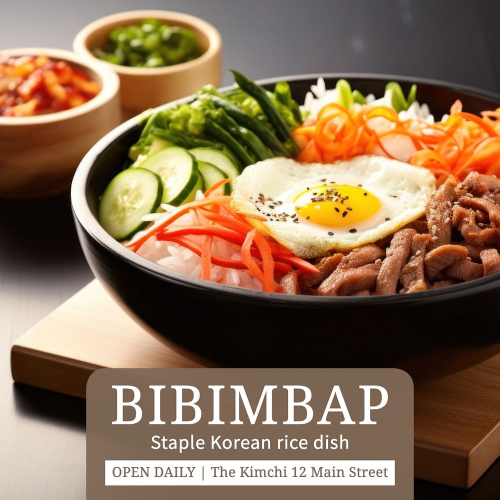 Bibimbap Templates | Download Free Designs on rawpixel