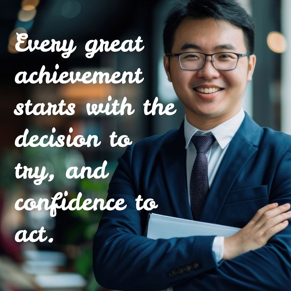 Great achievement Instagram post template | Premium Editable Template ...