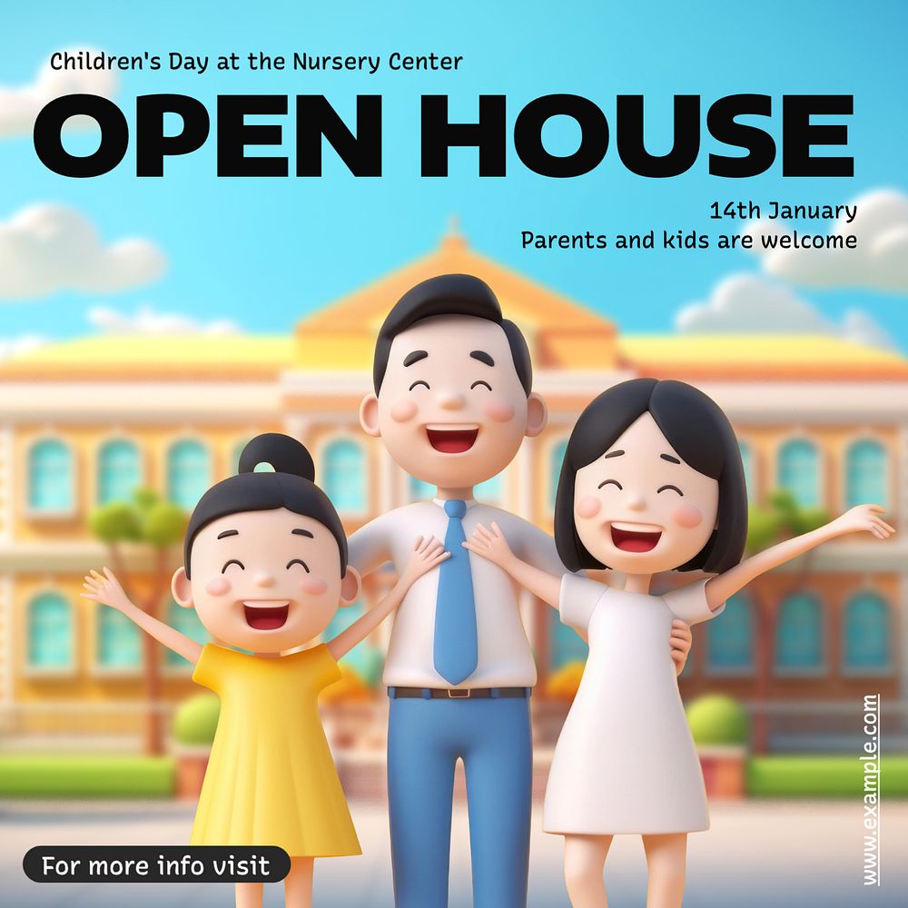 Open house Instagram post template | Premium Editable Template - rawpixel Open house Instagram post template | Premium Editable Template - rawpixel
