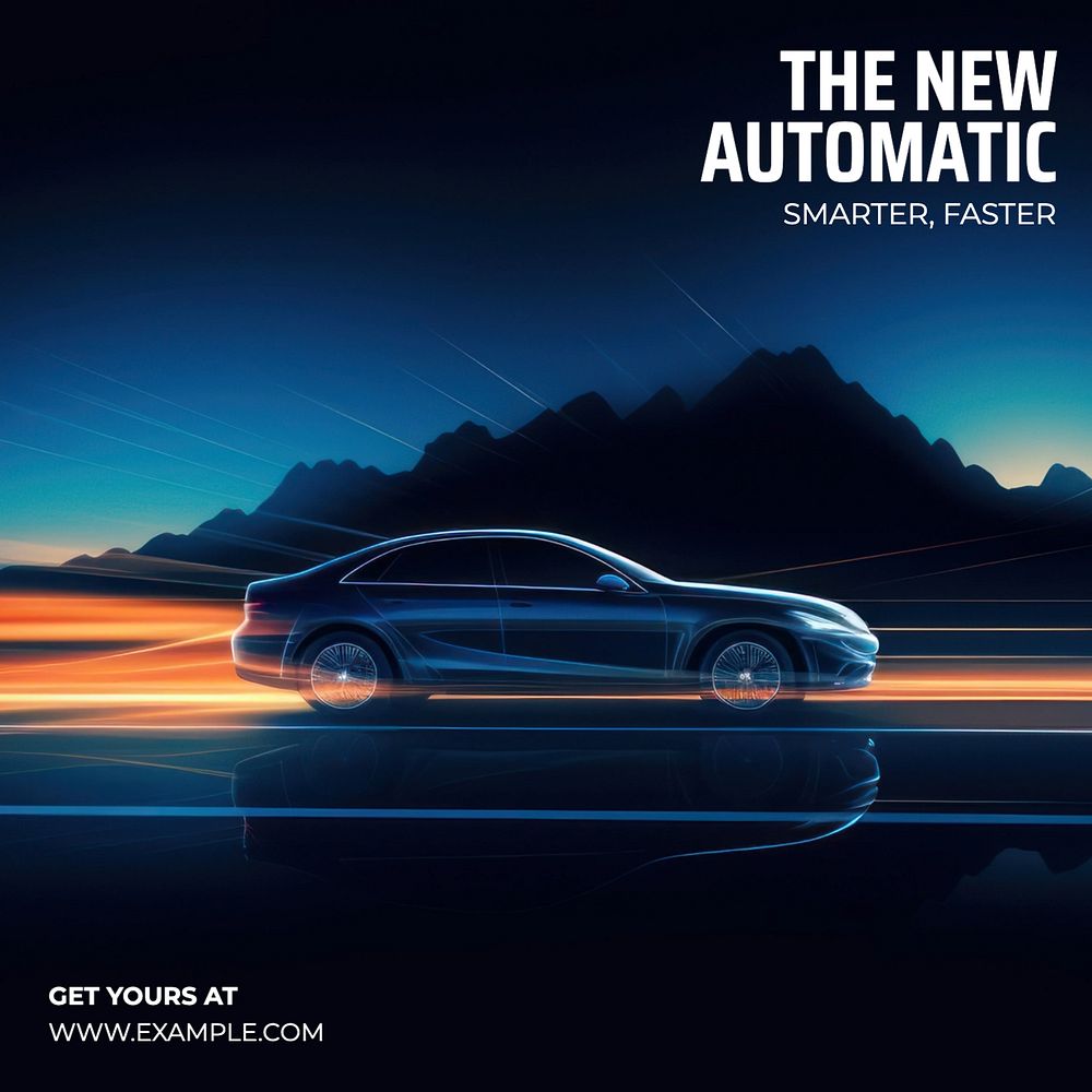 Cars Instagram post template | Premium Editable Template - rawpixel