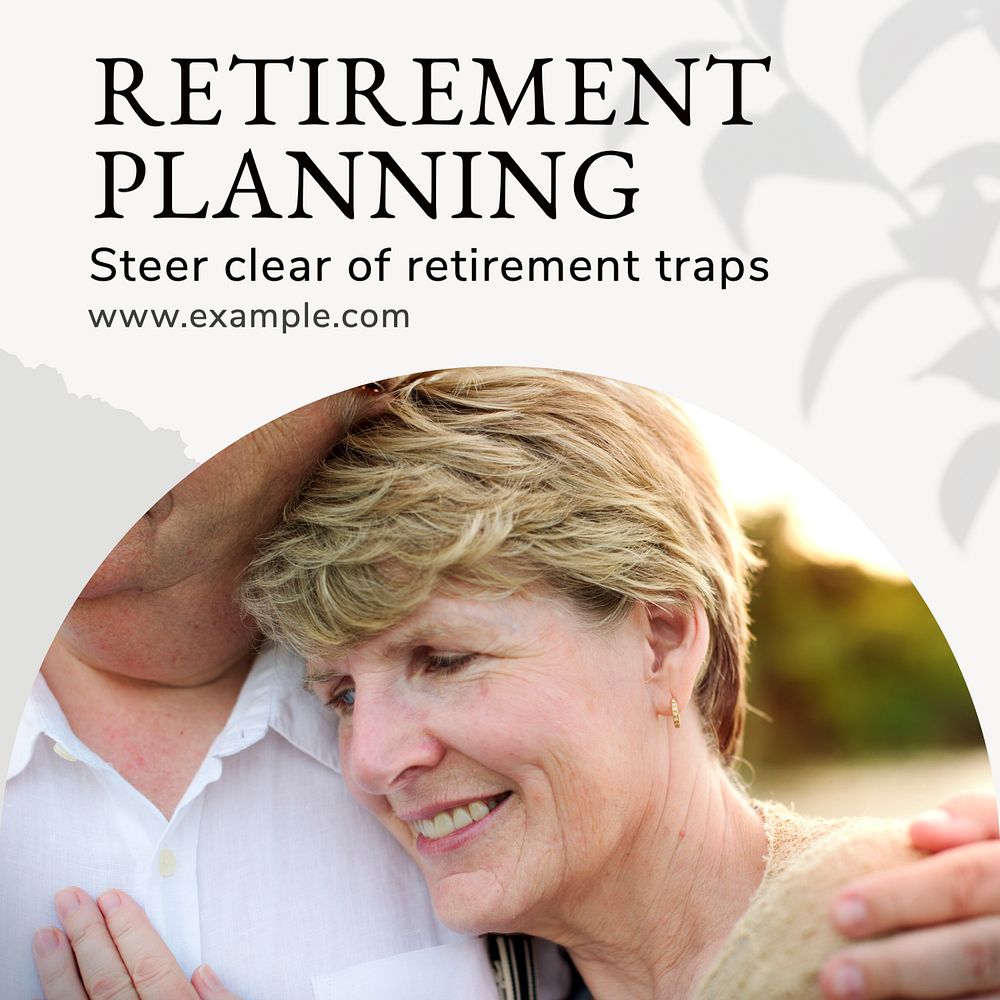 Retirement Instagram post template | Premium Editable Template - rawpixel