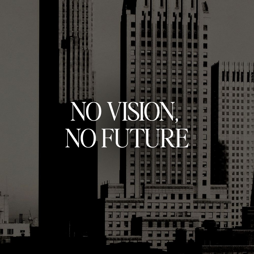 Vision & future quote Instagram | Premium Editable Template - rawpixel