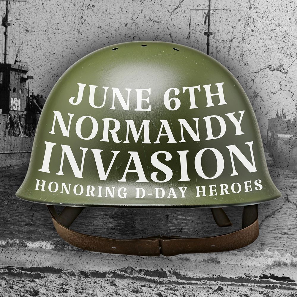 D-Day & Normandy battle Instagram | Premium Editable Template - rawpixel