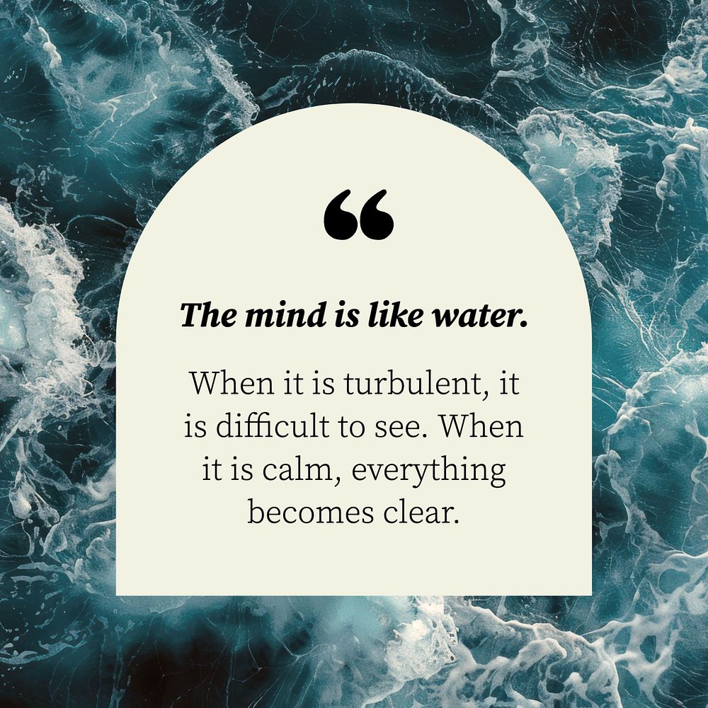 Buddhism quote Instagram post template | Premium Editable Template ...