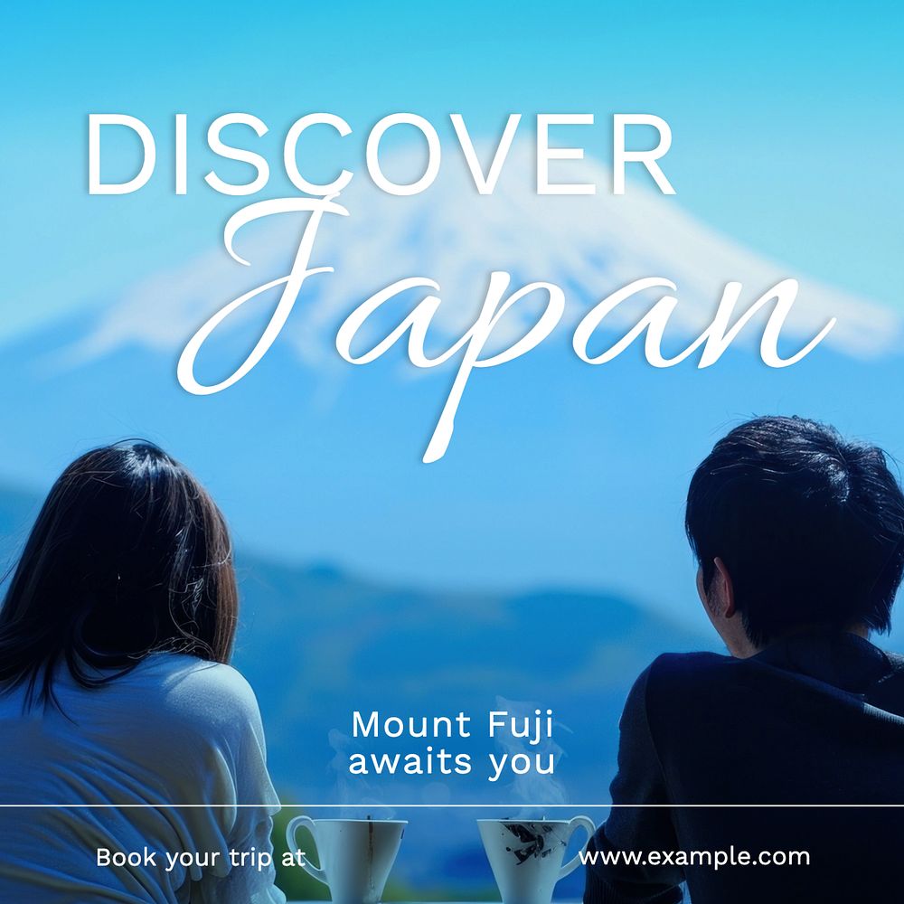 Japan Facebook post template | Premium Editable Template - rawpixel