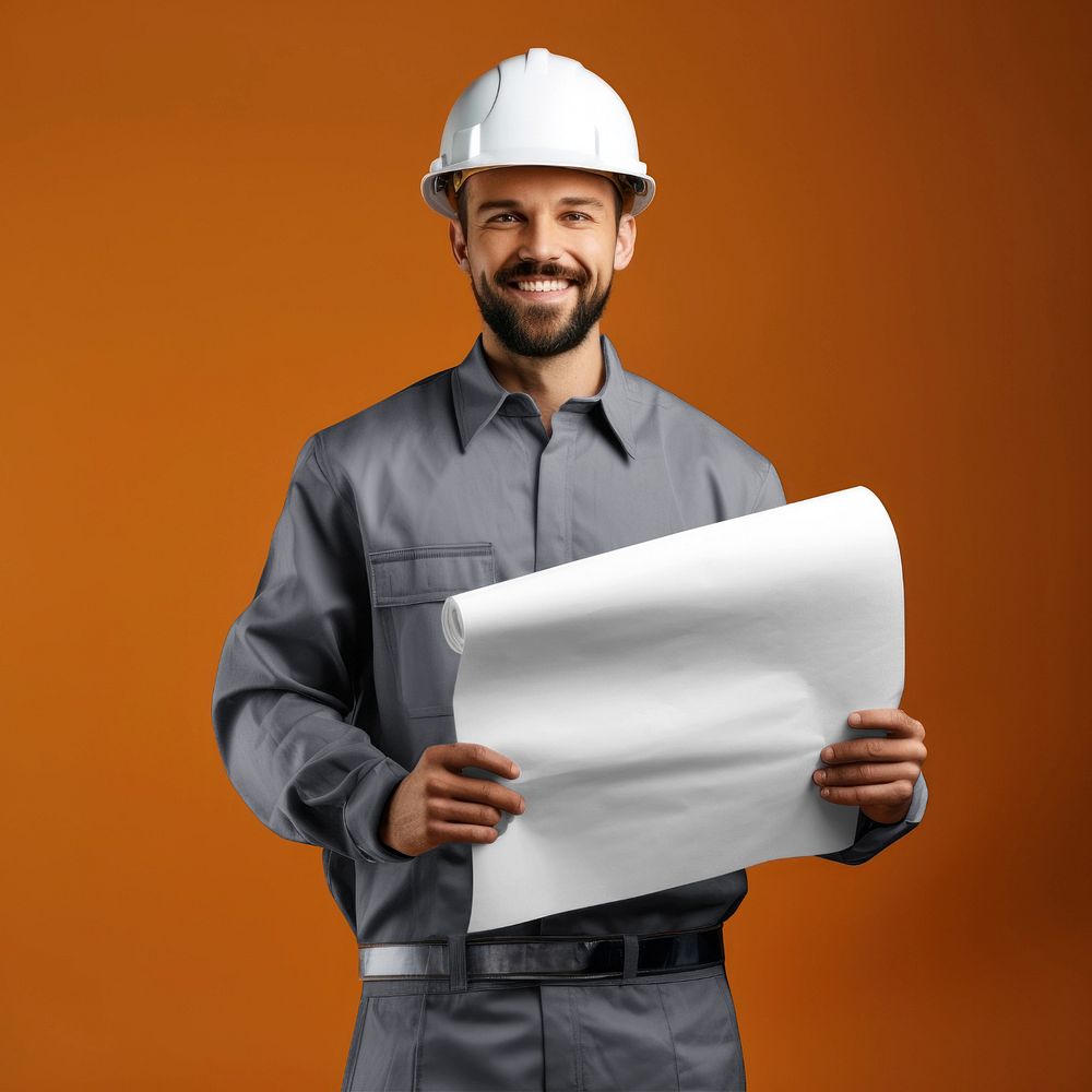 Engineer overall mockup, editable design | Free Mockup Generator - rawpixel