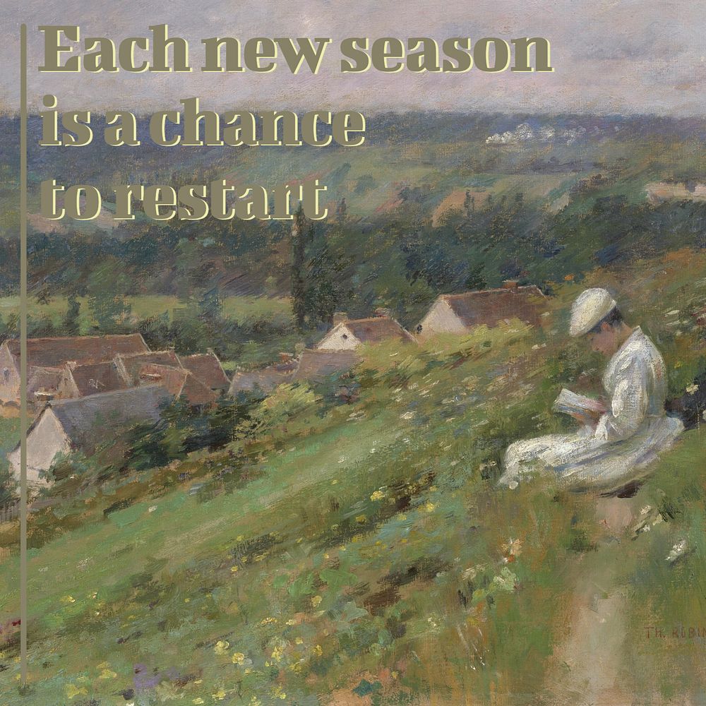 New beginning Instagram post template | Premium Editable Template ...