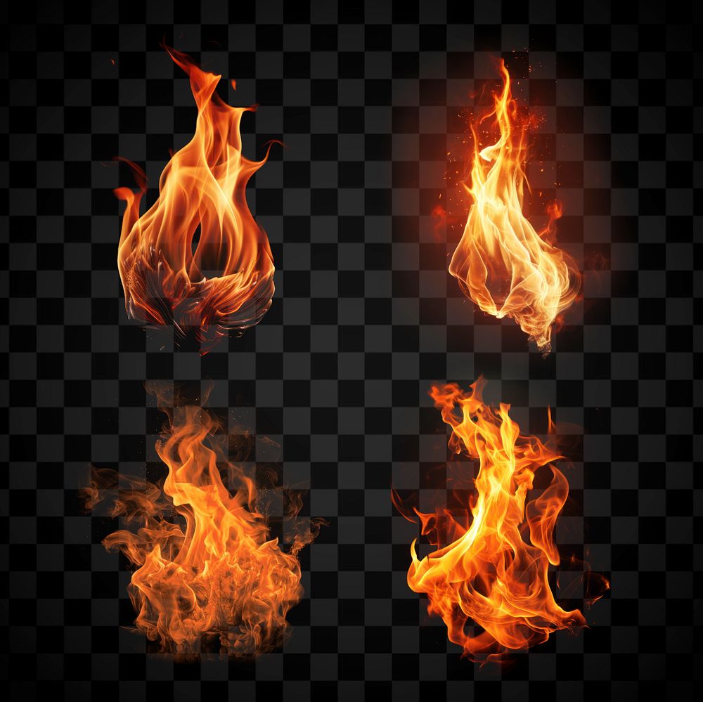 Fire flame effect, editable design | Premium Editable Design - rawpixel