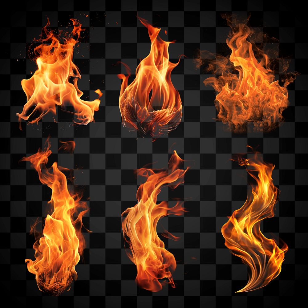 Fire flame effect, editable design | Premium Editable Design - rawpixel