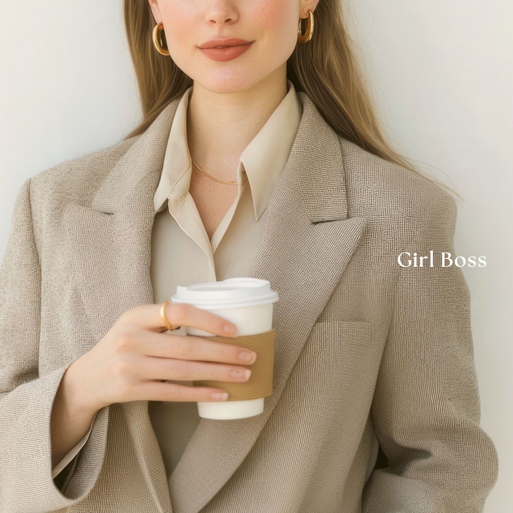 Girl boss, Facebook post template | Premium Editable Template - rawpixel